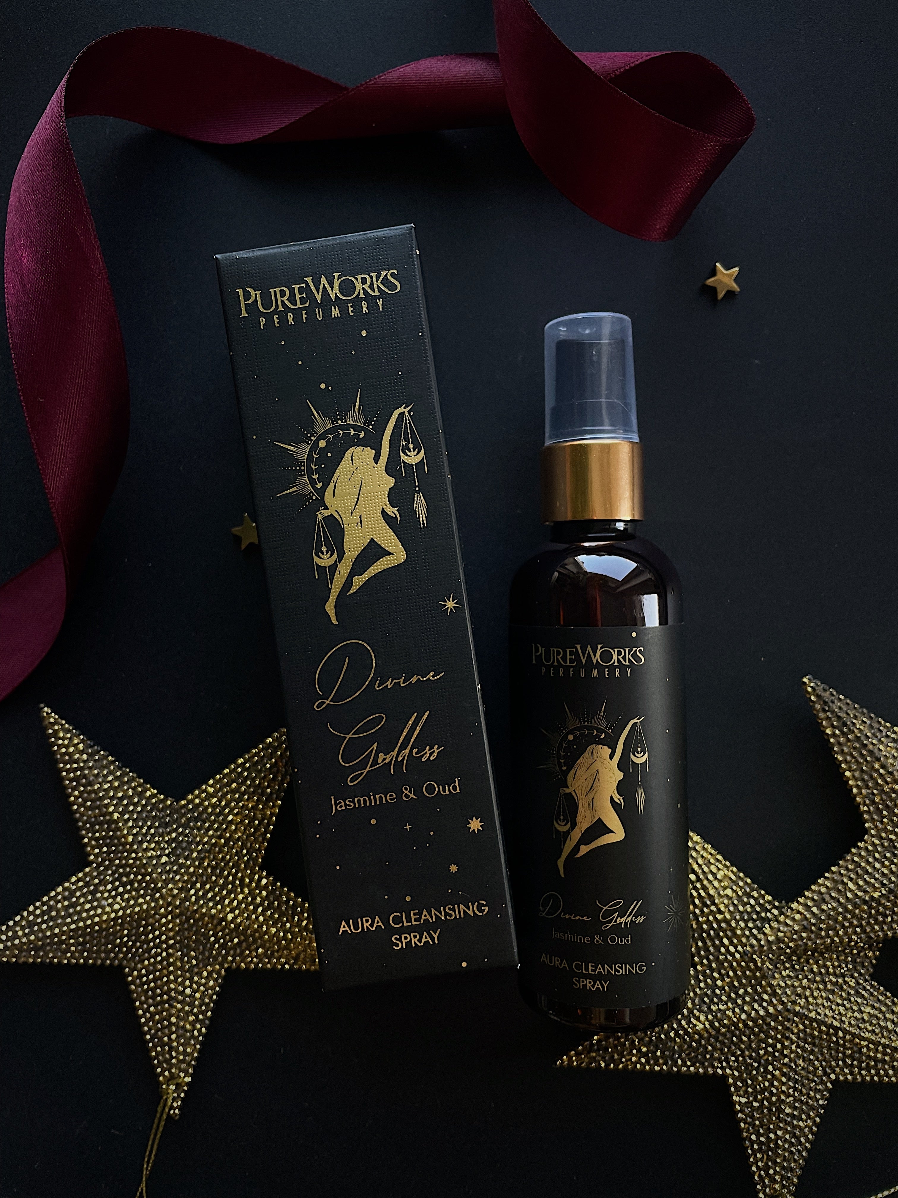 Dulksna erdvės valymui “Divine Goddess" Jasmine & Oud – Mano Mėnulis