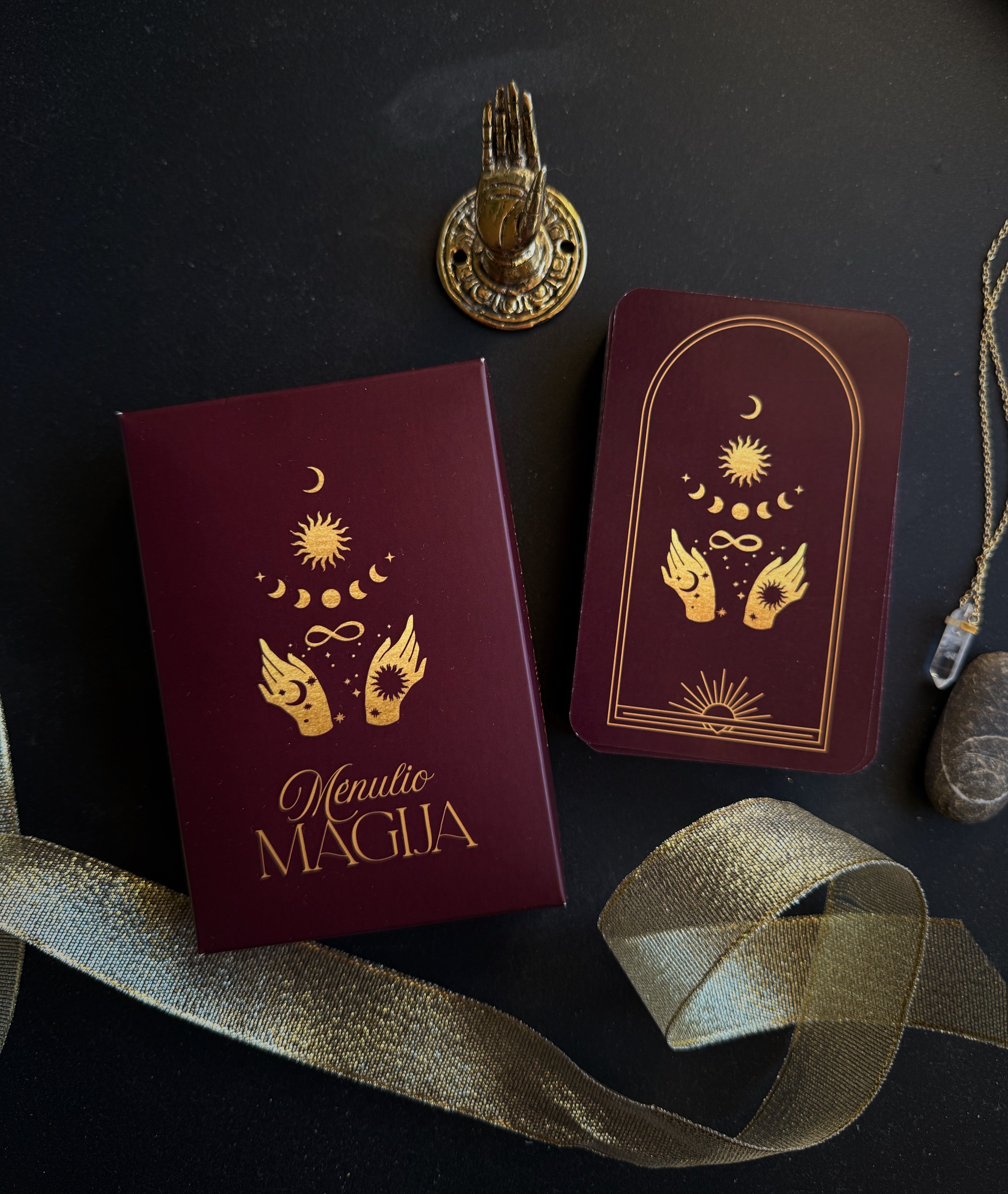 Lietuviškos kortos "Mėnulio Magija" – Mano Mėnulis